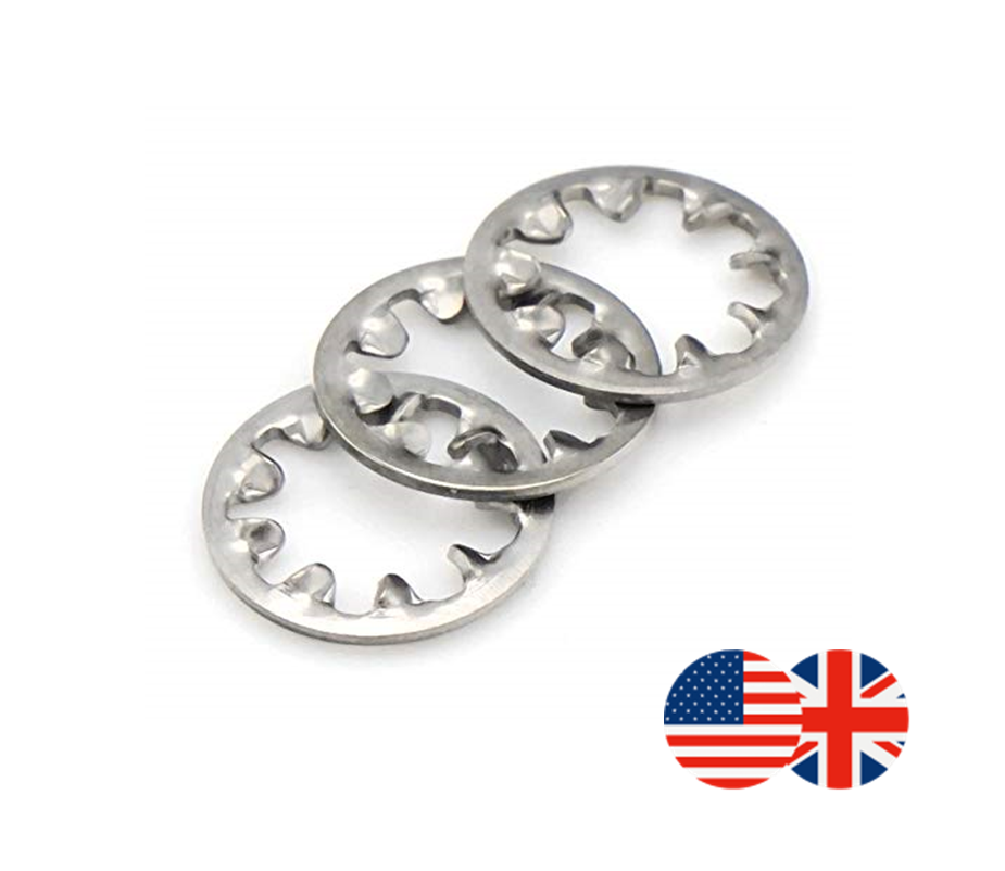 Rondelles de sécurité à denture interne | Diamètre en pouces au choix ...